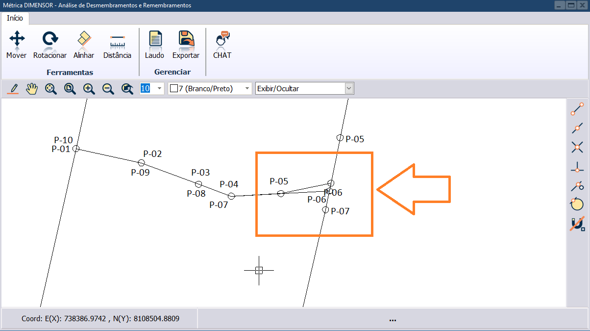Criar: Desmembramento – Portal Métrica de Suporte Técnico