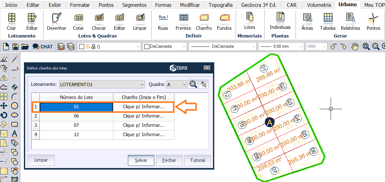 Definir Chanfro – Portal Métrica de Suporte Técnico