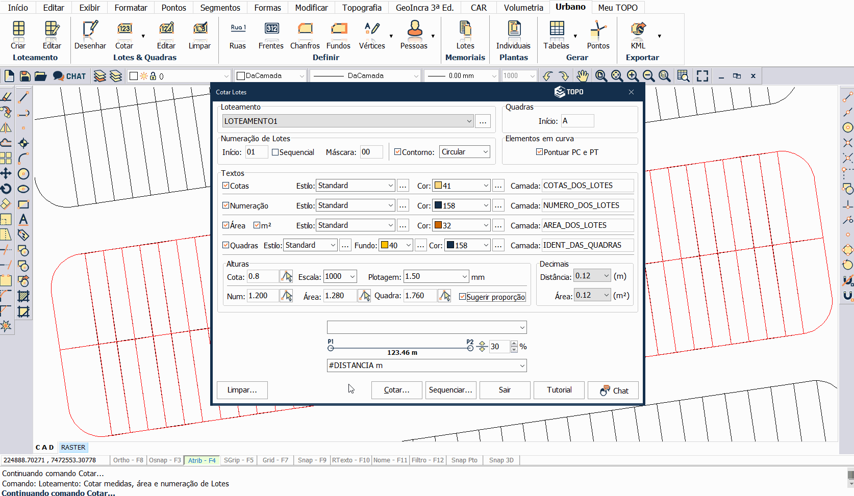 Lotes & Quadras: Cotar – Portal Métrica de Suporte Técnico