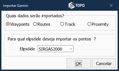 Coletor: GPS GARMIN (Serial e USB) – Materiais de Suporte Técnico