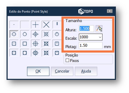 Estilo do ponto (PointStyle) – Materiais de Suporte Técnico